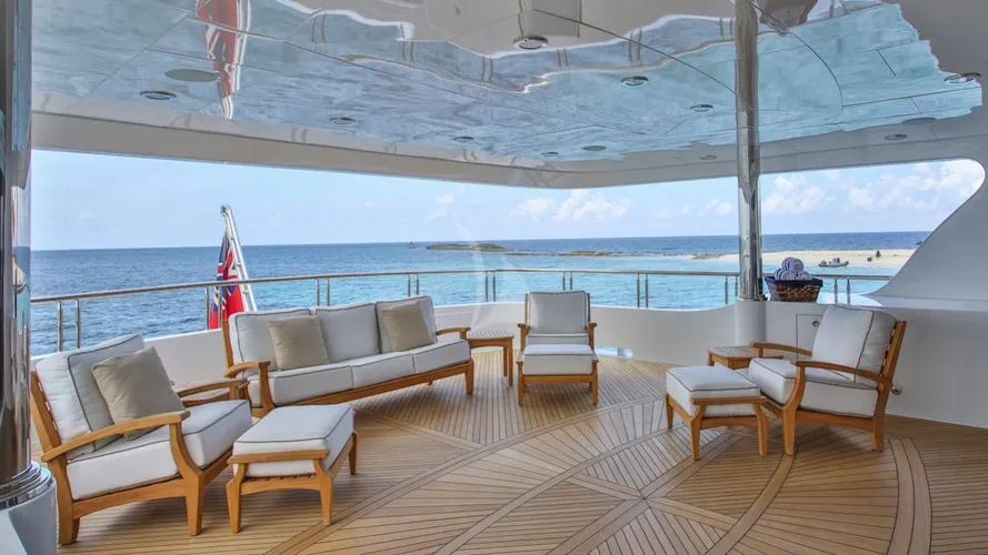 REBEL yacht for charter (Trinity Yachts, 48m, 2005)